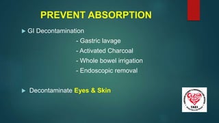 General approach and management of poisoning.pptx
