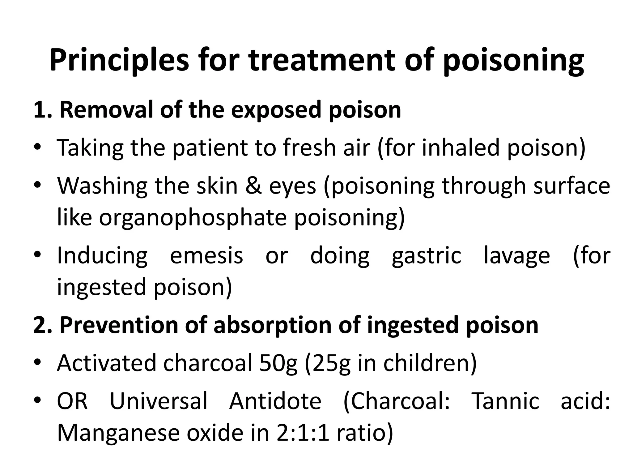 Poisoning & Drug overdose | PPTX