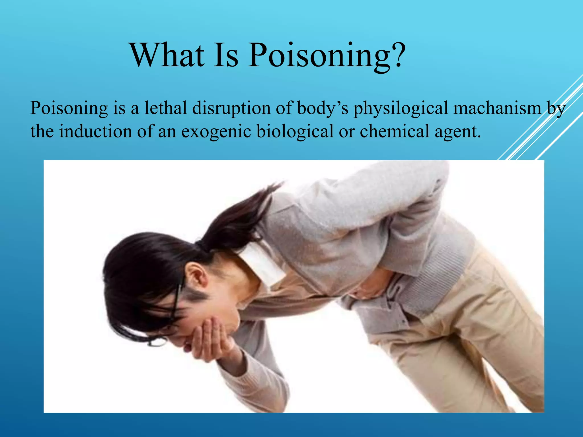 Poisoning ppt | PPTX