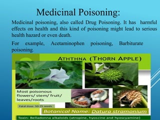 Poisoning ppt | PPTX