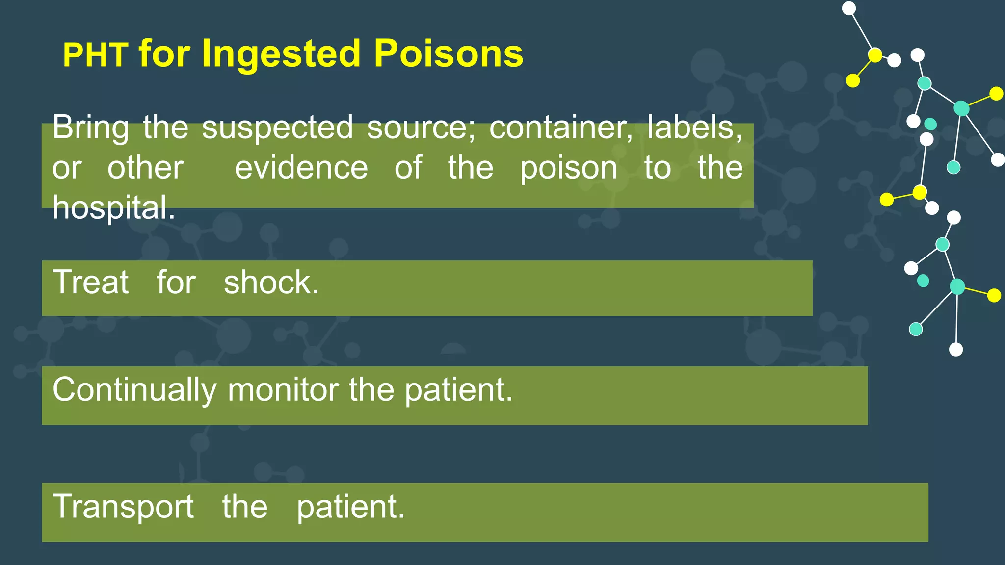 Poisoning ppt | PPT