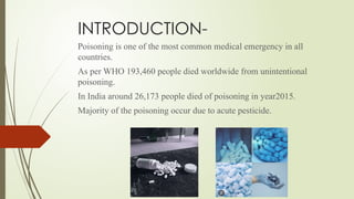 poisoning B.s.c. nursing ppt of 3rd year | PPTX