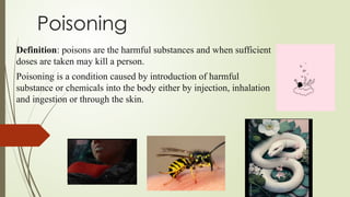 poisoning B.s.c. nursing ppt of 3rd year | PPTX