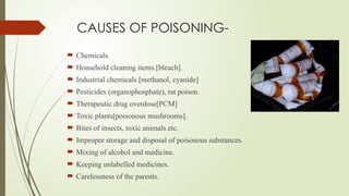 poisoning B.s.c. nursing ppt of 3rd year | PPTX
