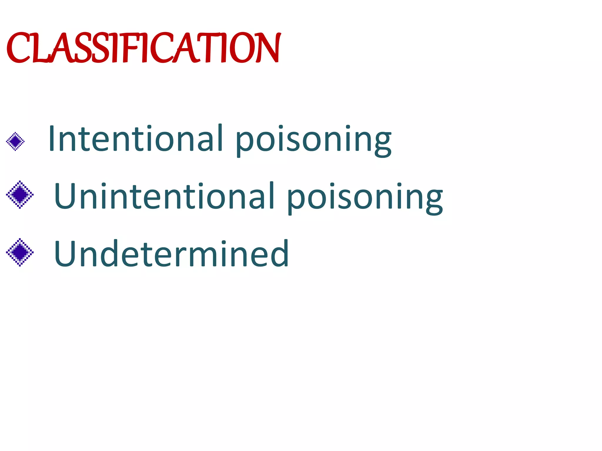 Poisoning | PPTX