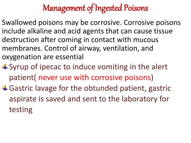 Poisoning | PPT