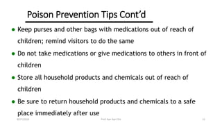 Poisoning prevention aa chit 22.8.18