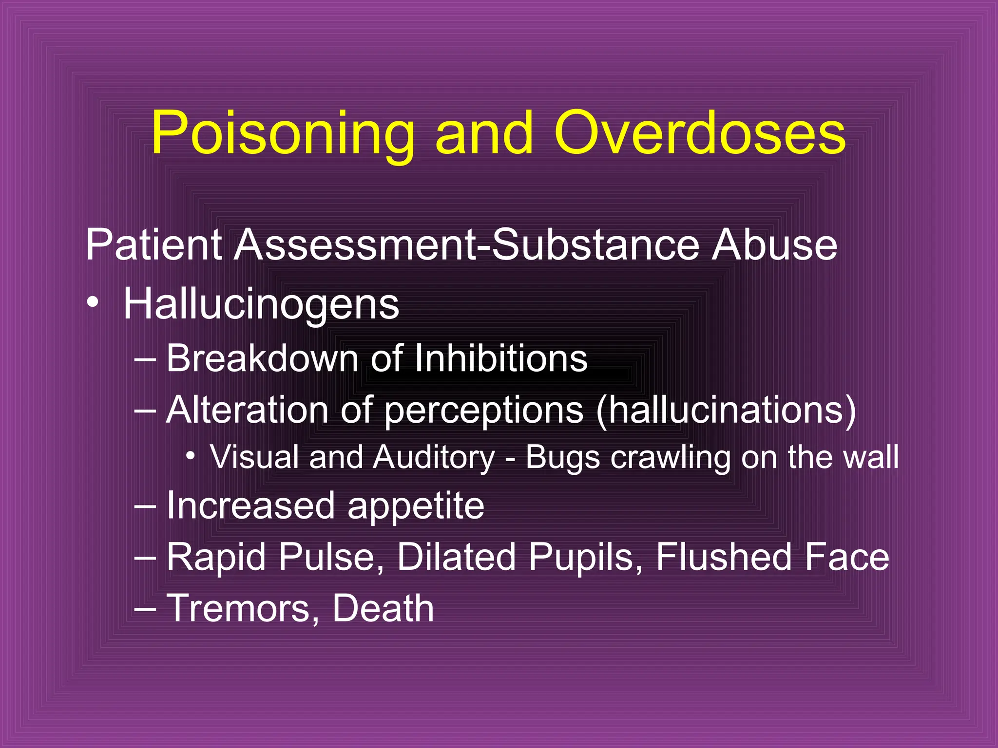 Poisoning TOxicology mediicne healthcare | PPT