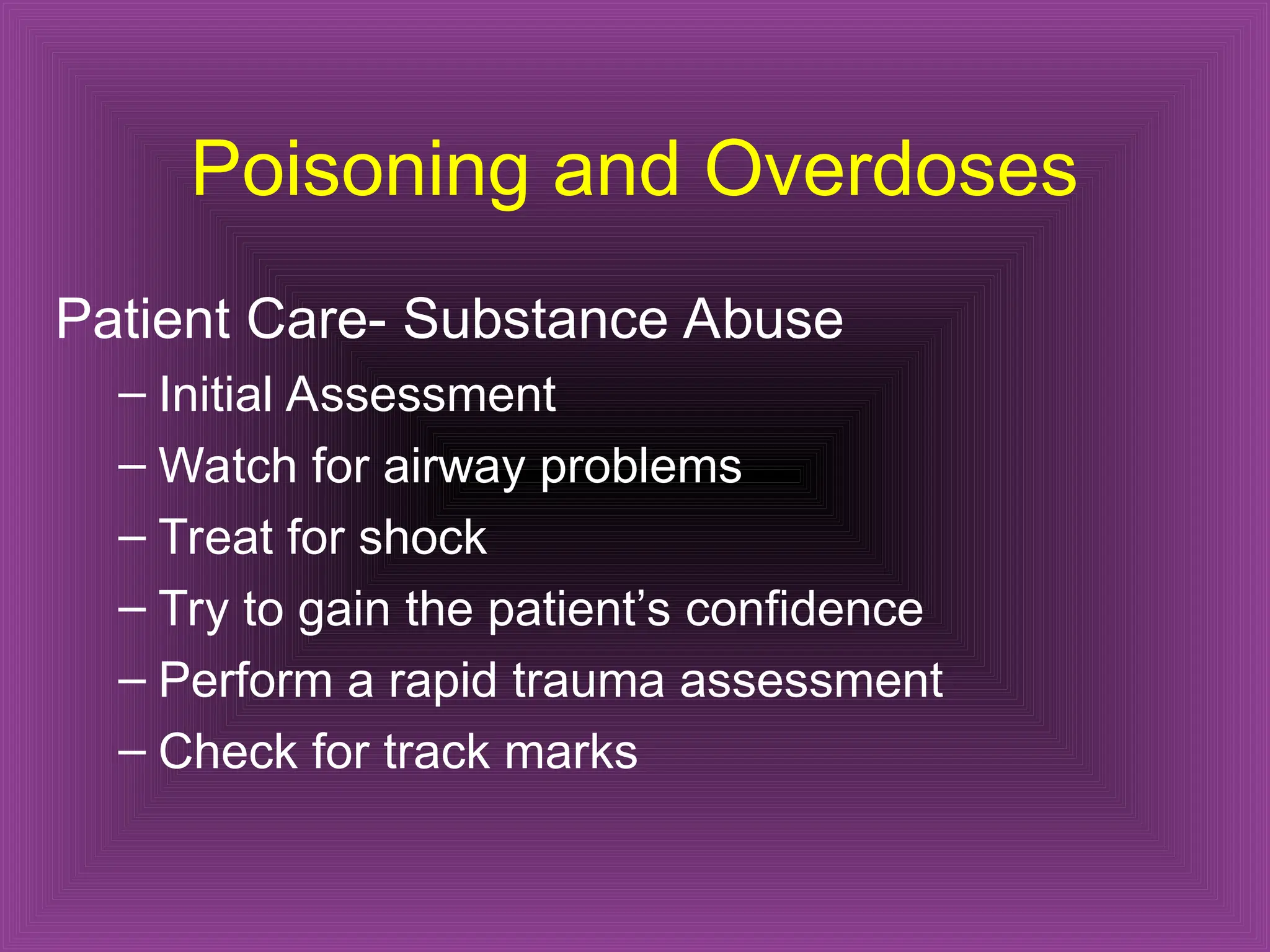 Poisoning TOxicology mediicne healthcare | PPT