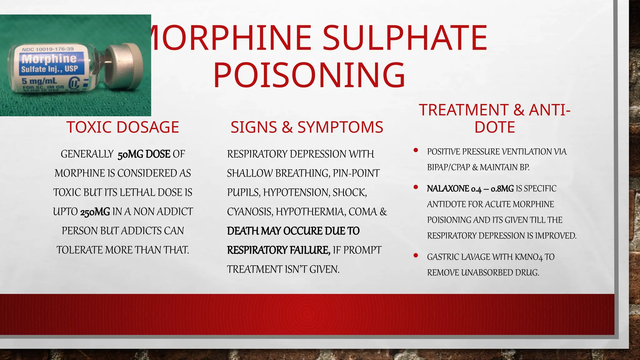 Common Poisonous agents & Anti-Dotes.pptx | Digestive Disorders ...