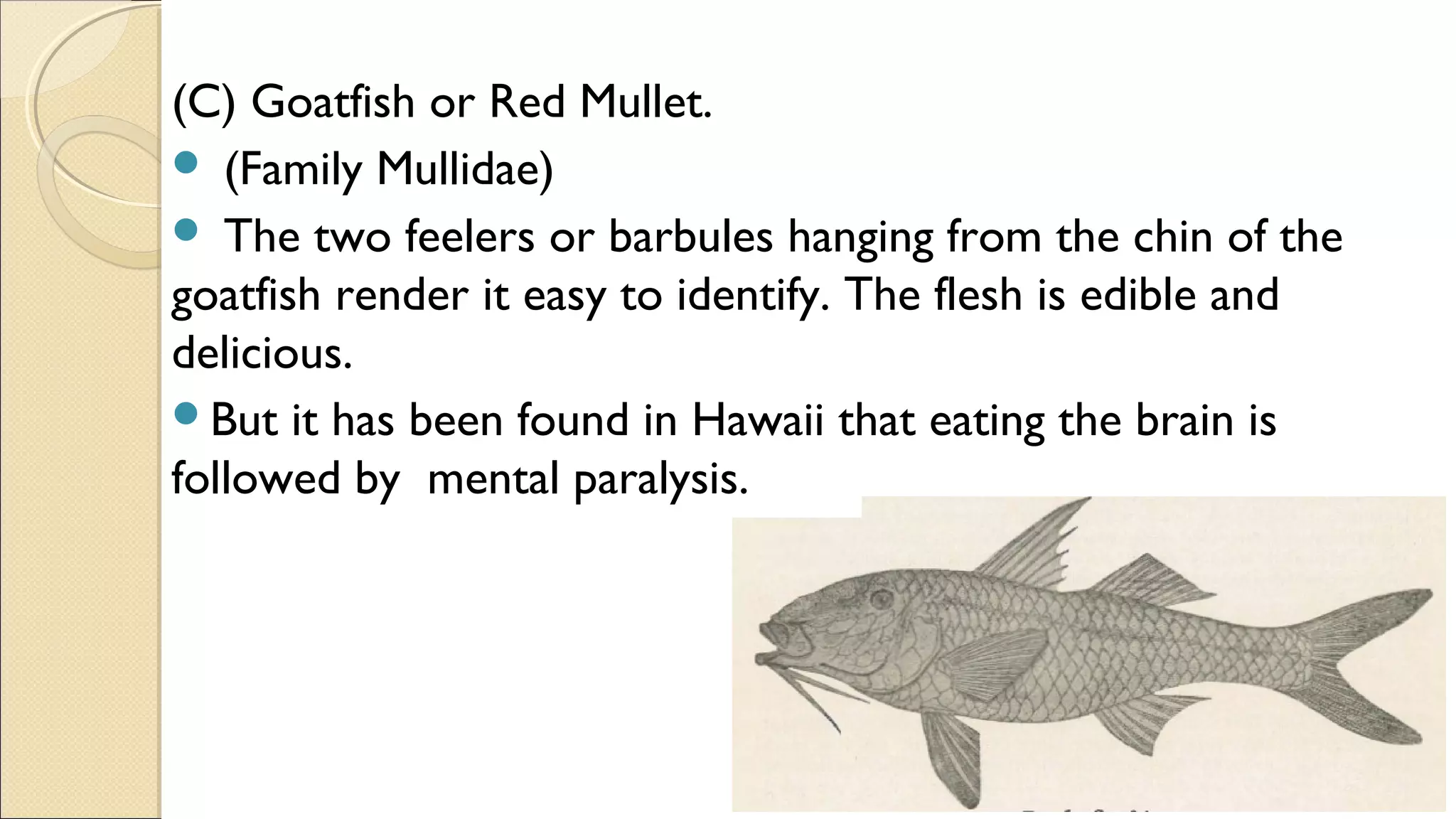 Poisonous glands of fishes | PPT