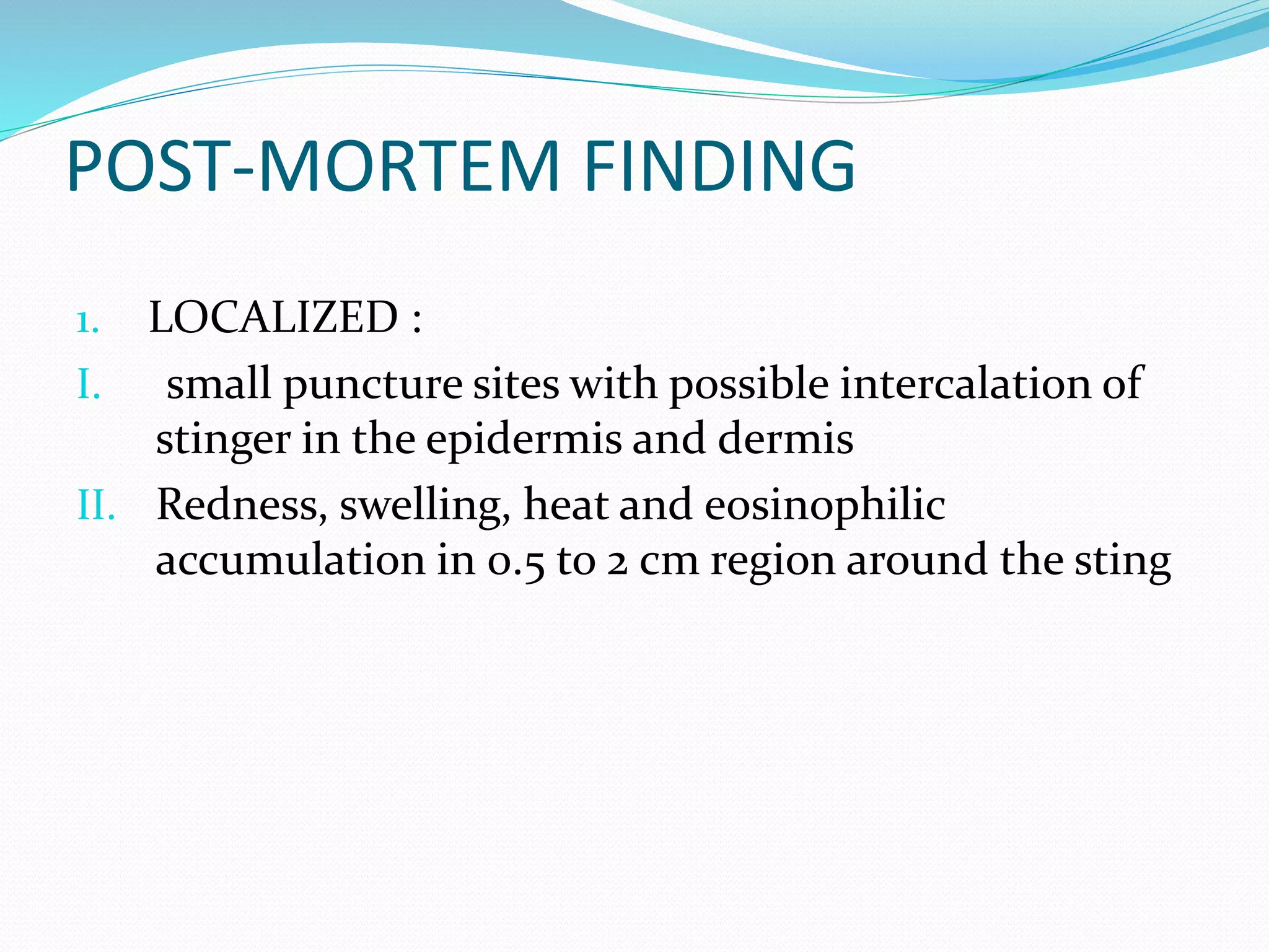 Poisonous insects toxicology 6 th sem | PPTX
