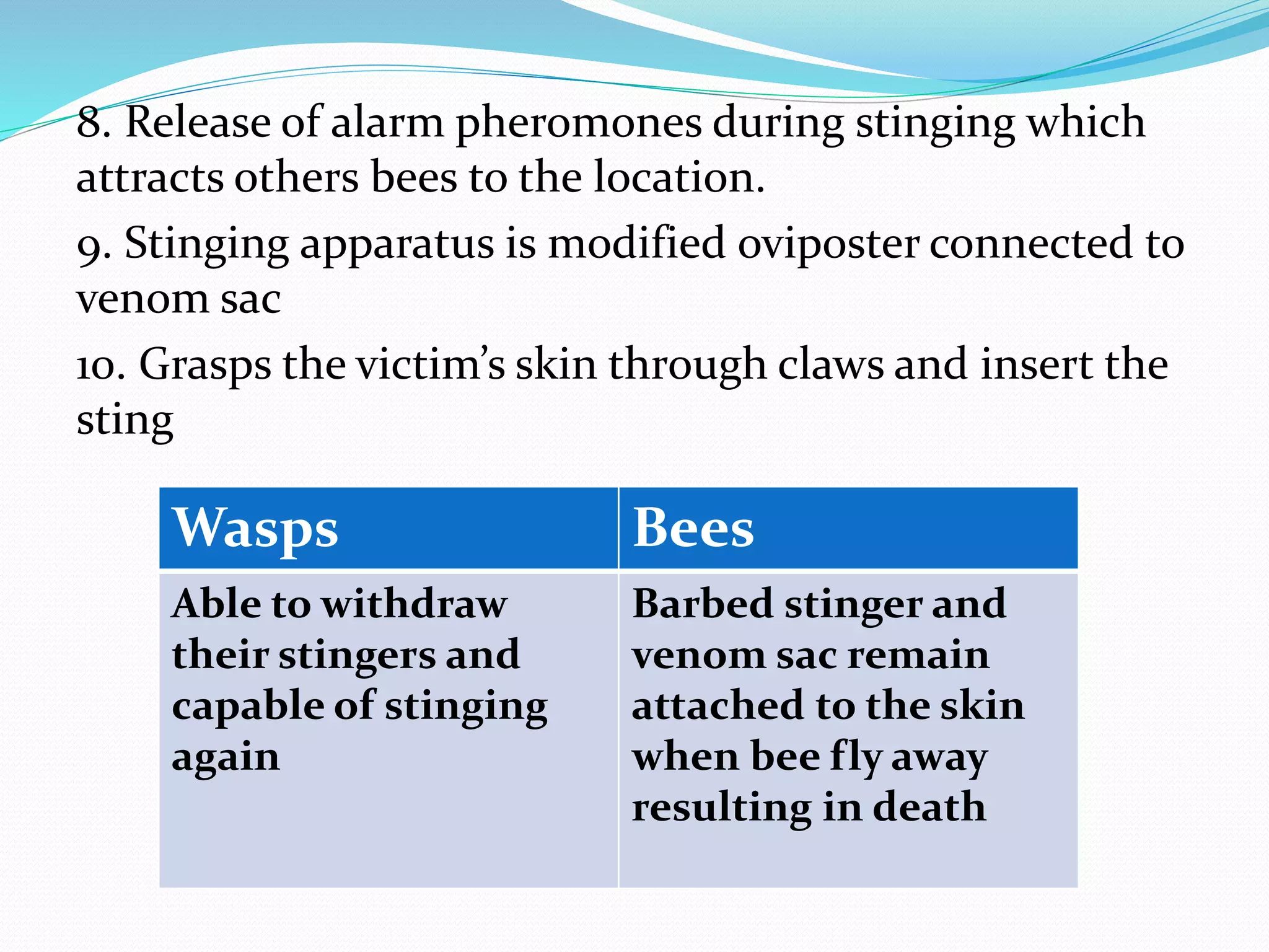 Poisonous insects toxicology 6 th sem | PPTX