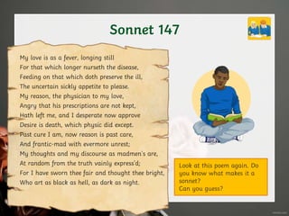Poisonous Poetry L4 Sonnet Form PowerPoint.ppt
