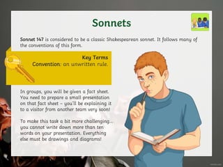 Poisonous Poetry L4 Sonnet Form PowerPoint.ppt