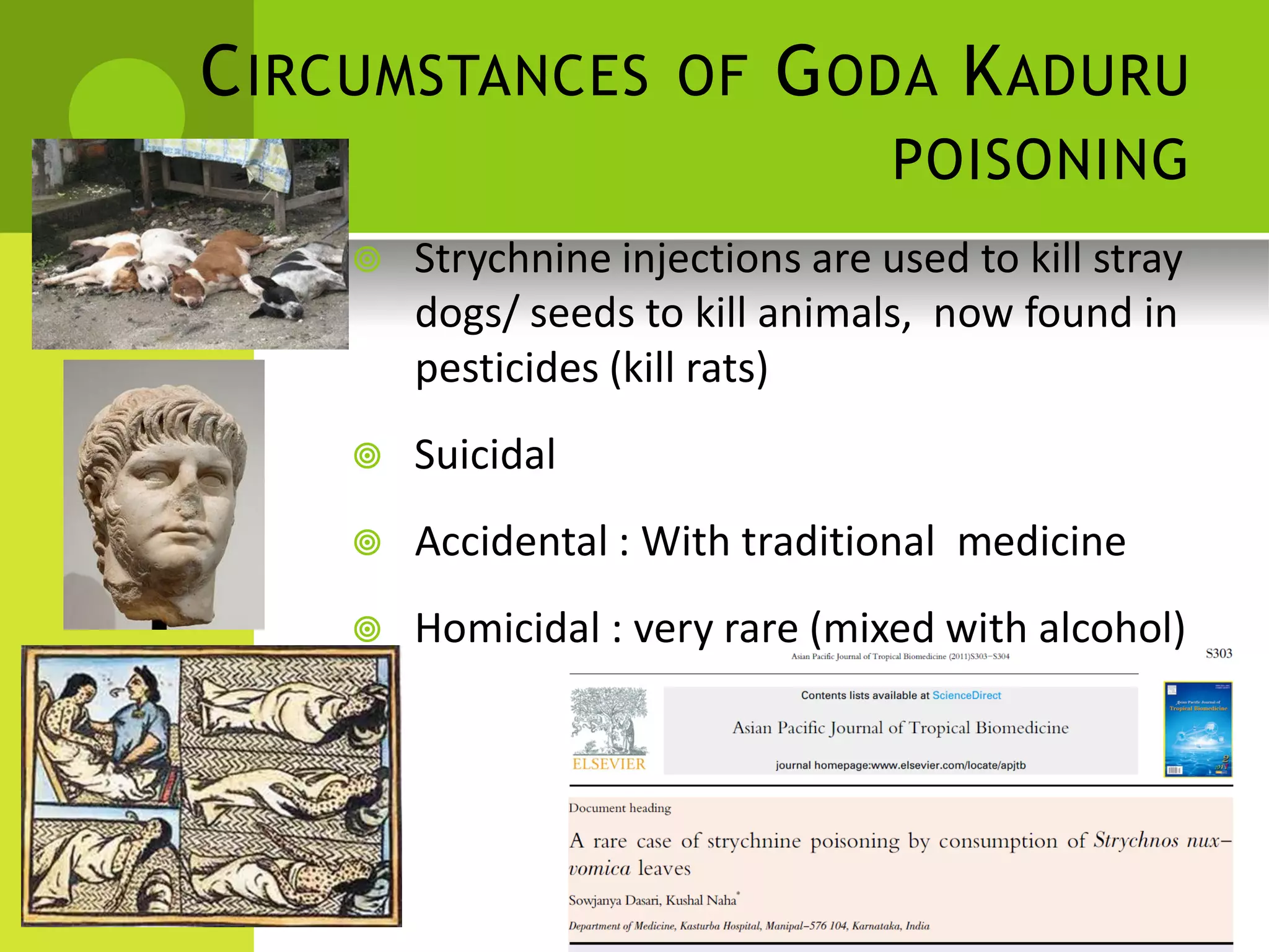 Poison plants - forensic medicine and toxicology | PDF