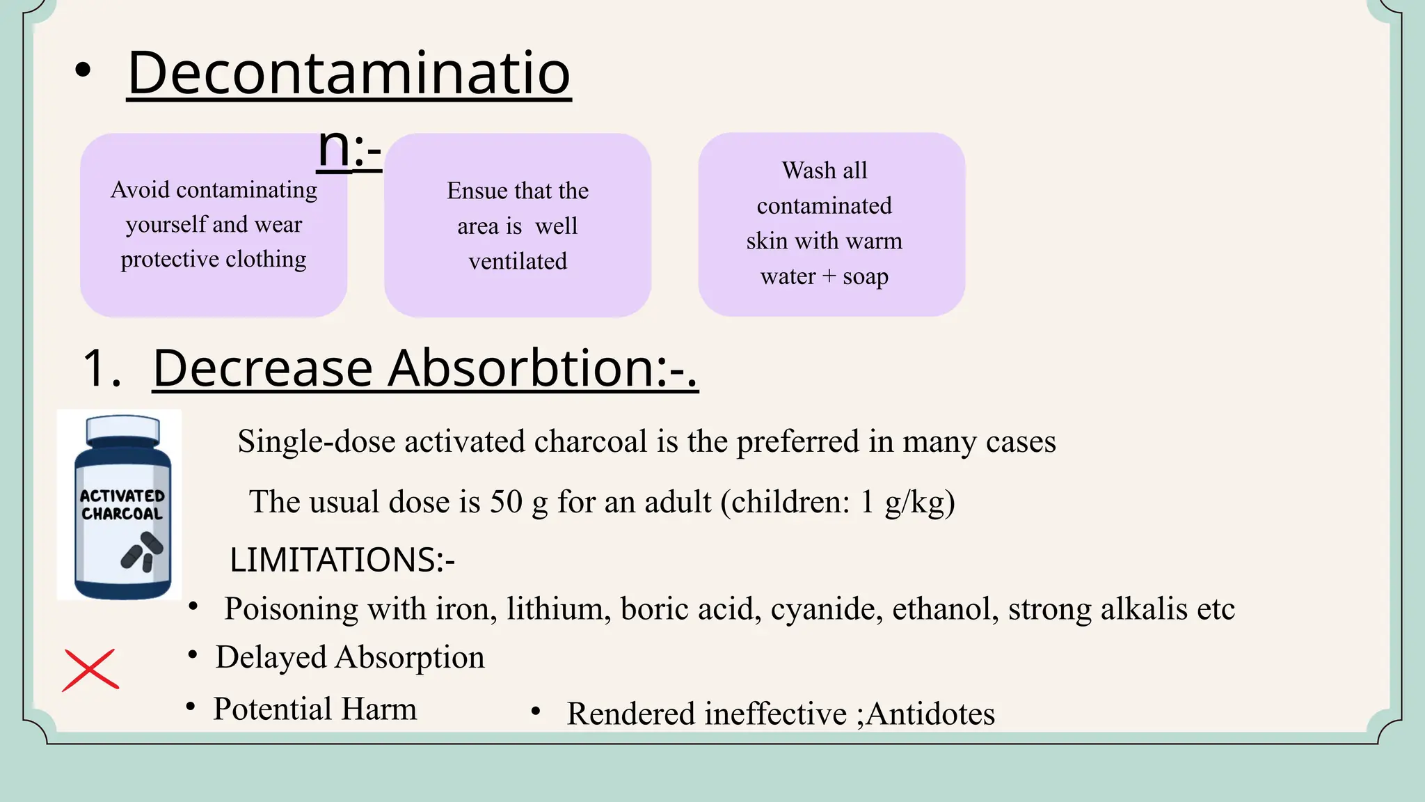 Management of acute poisoning and organophosphate poisoning | PPTX