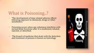 Poisoning Management.(What is poisoning and How to manage poisoning ...
