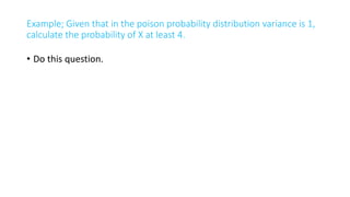 Probability theory poison probability distribution.pptx
