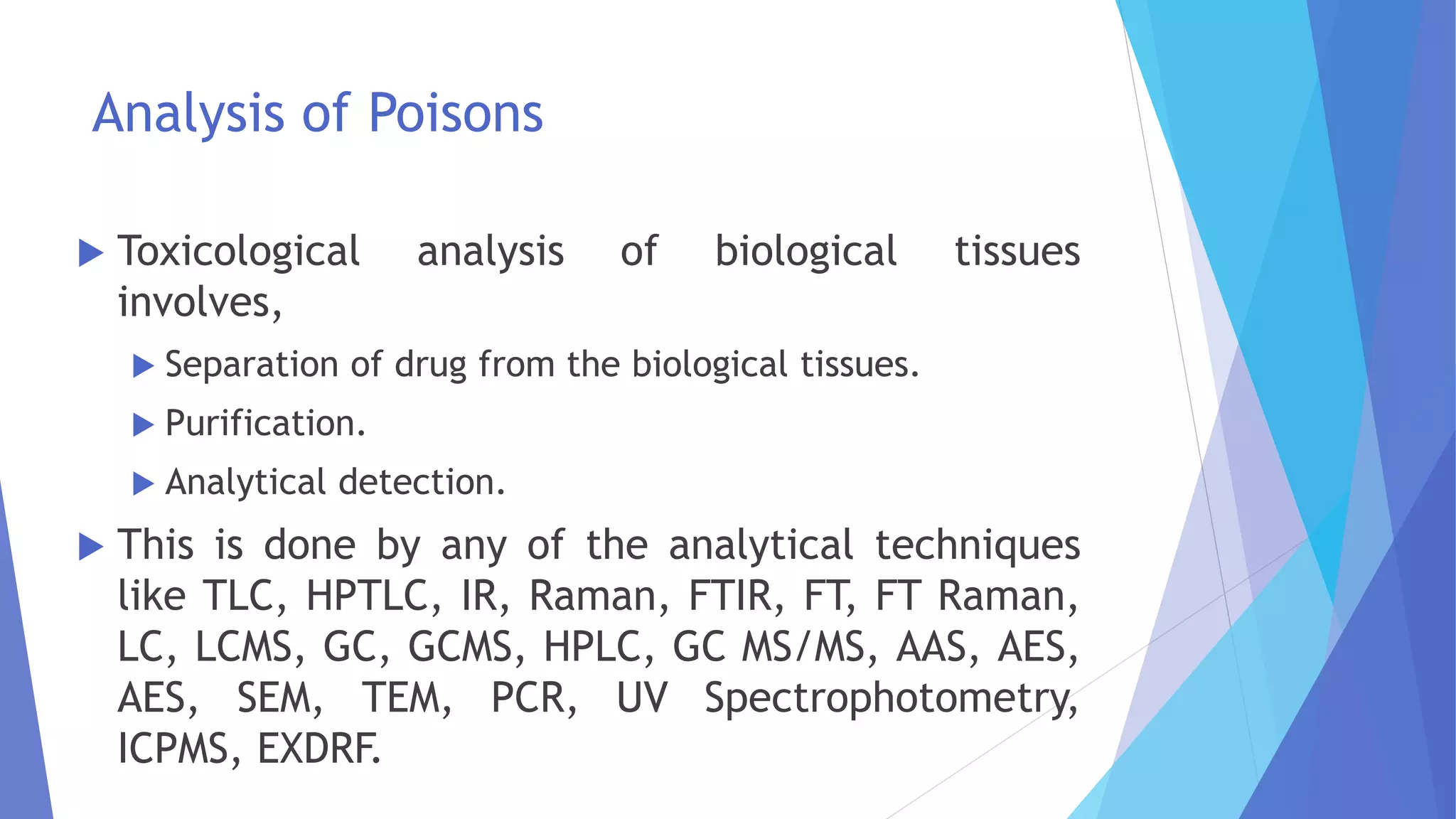Poisons | PPTX