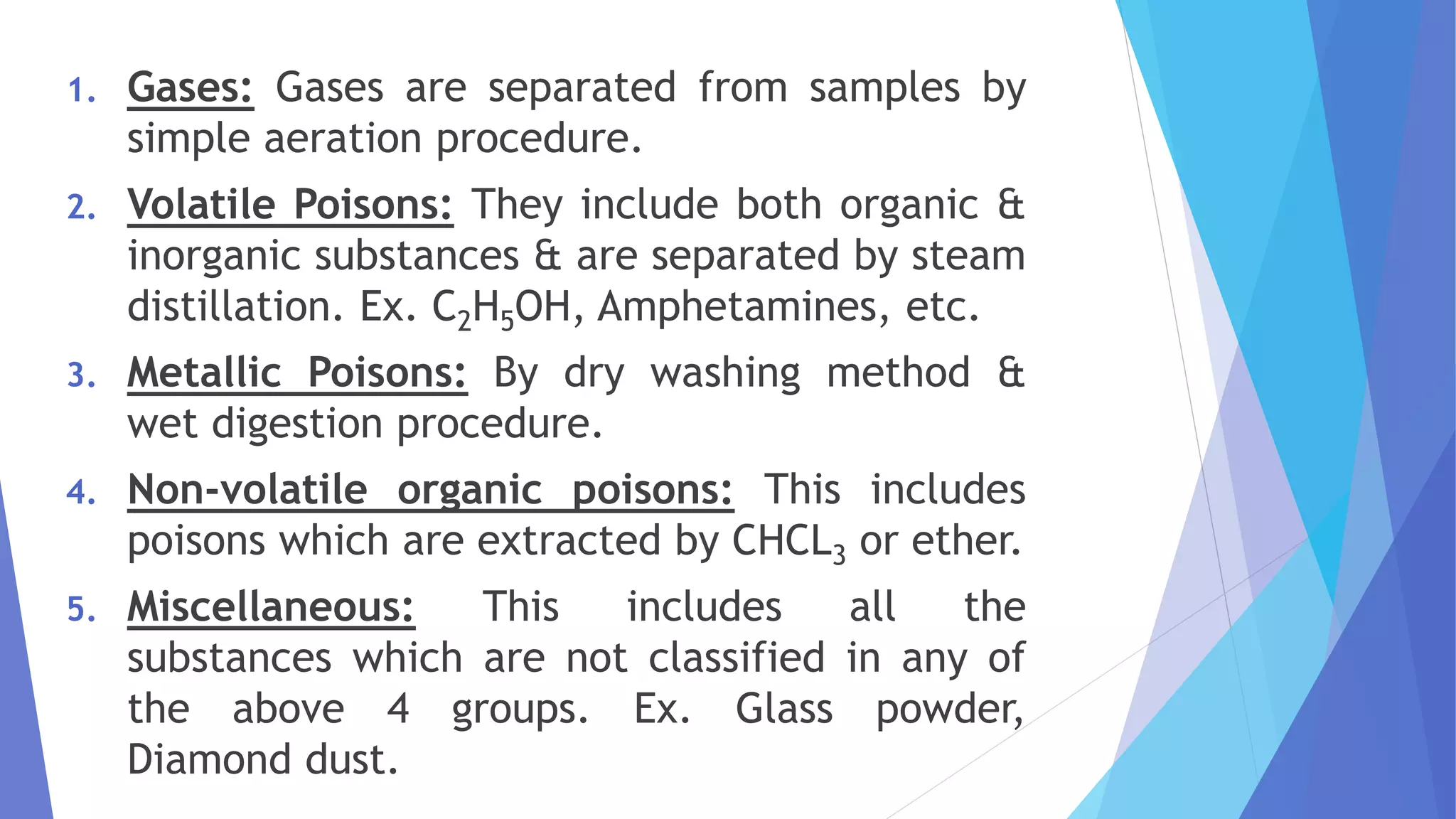 Poisons | PPTX
