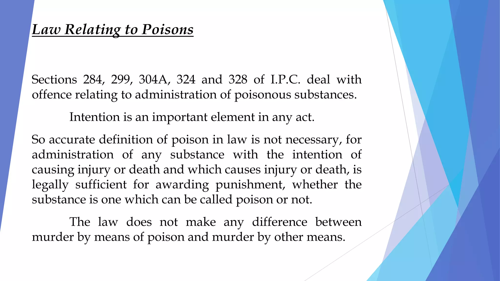 Poisons | PPTX