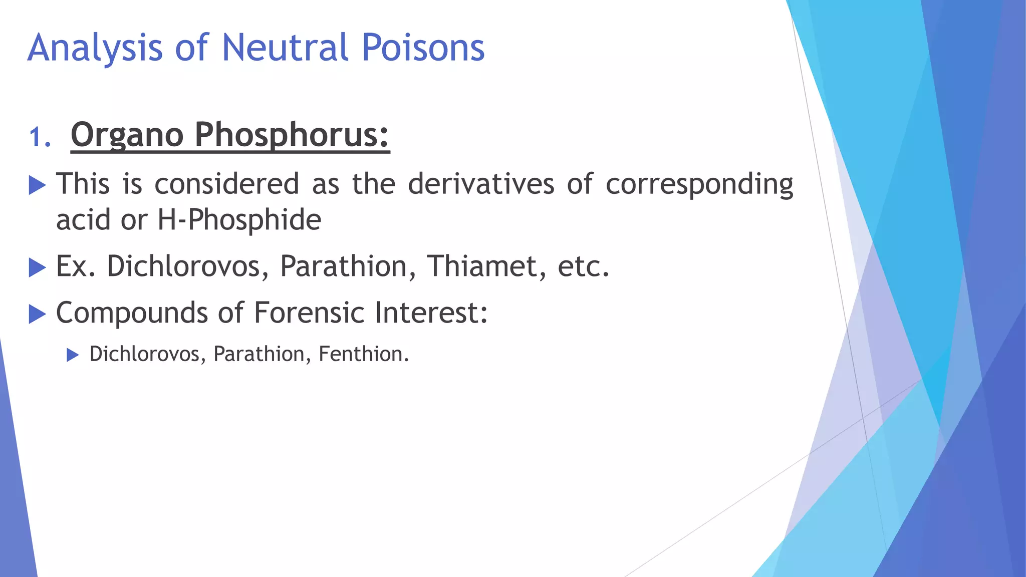 Poisons | PPTX