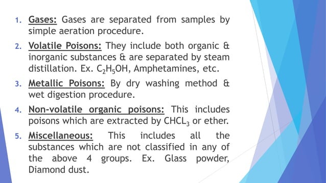 Poisons | PPTX | Chemistry | Science
