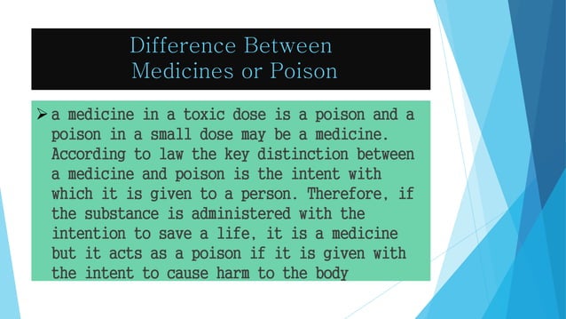 Classification of poisons and its mode of action | PPTX | Digestive ...