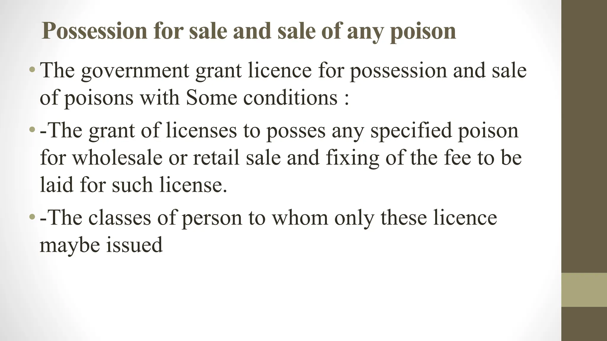 Pharmaceutical jurisprudence Poisons Act 1919.pptx