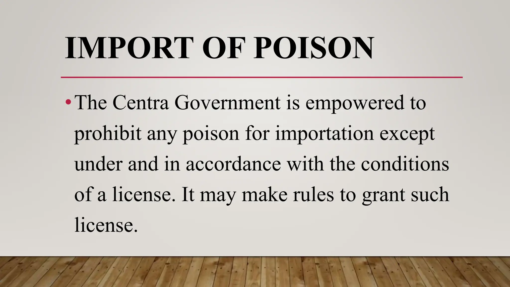 Pharmacy Law and Ethics- Poisons Act -1919.pptx