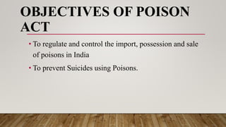 Pharmacy Law and Ethics- Poisons Act -1919.pptx