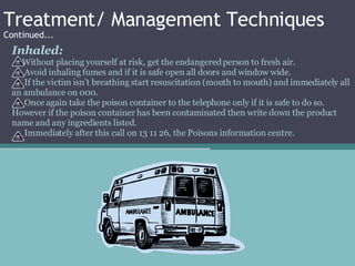 Poisons | PPT | First Aid | Injuries