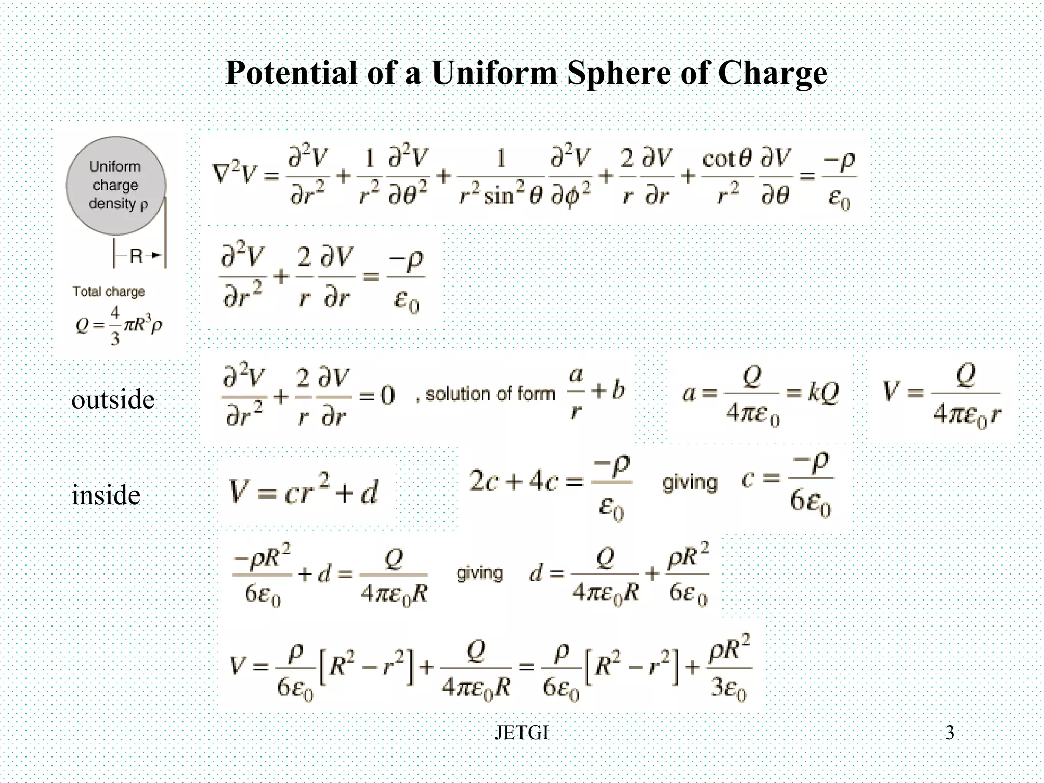 Poisson's equation 2nd 4 | PPT