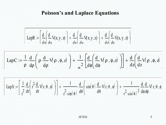 Poissons Equation 2nd 4