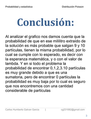 Distribución de Poisson | PDF