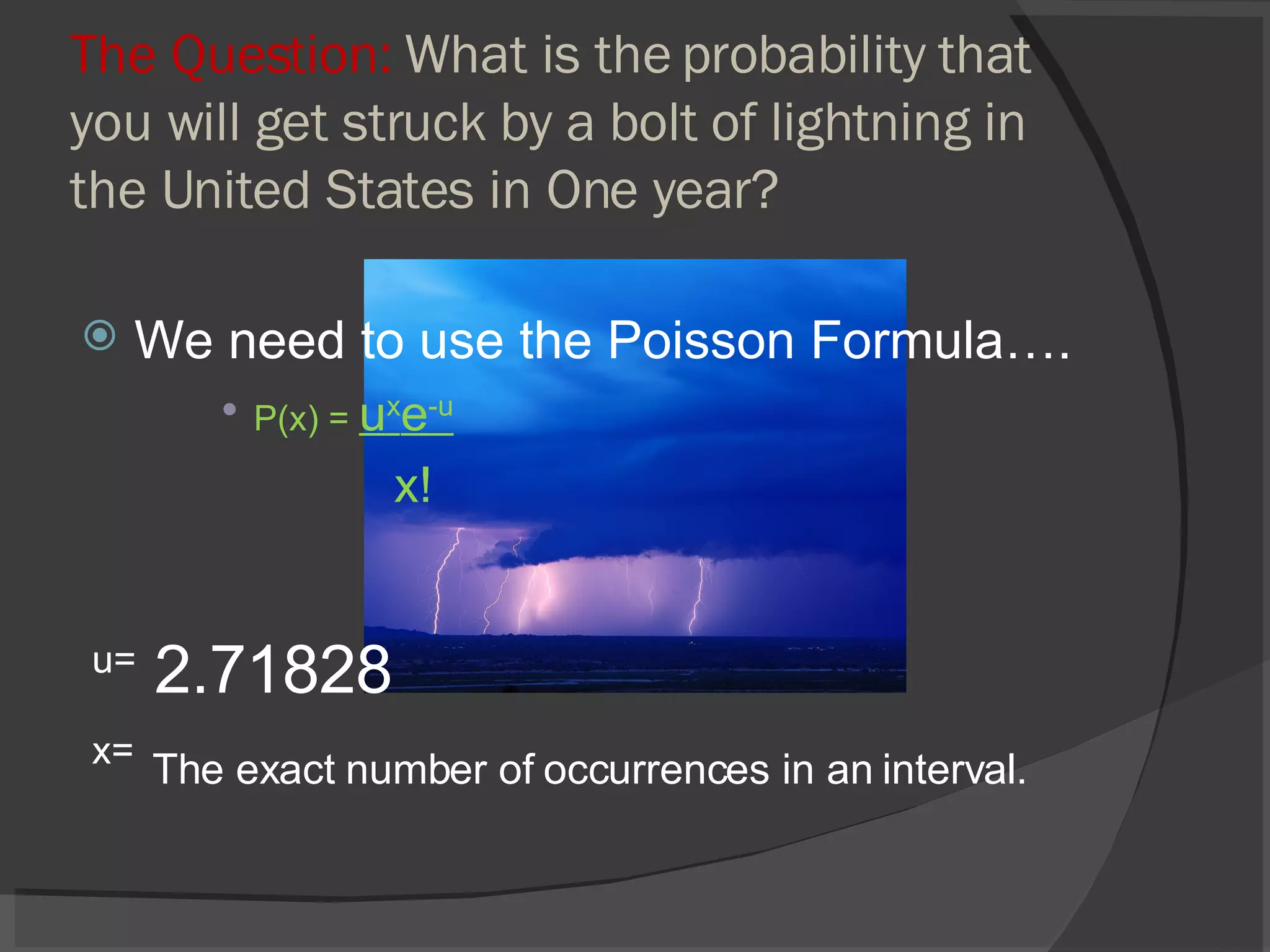 Poisson Distribution | PPT