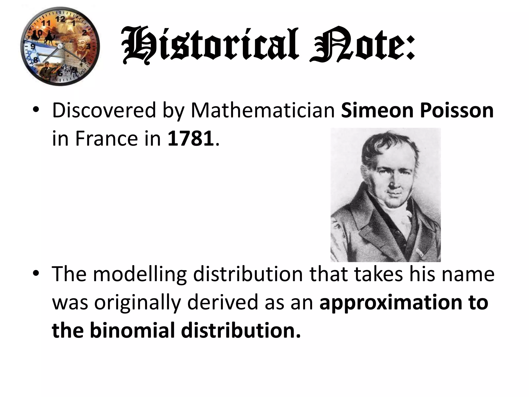 Poisson distribution | PPTX