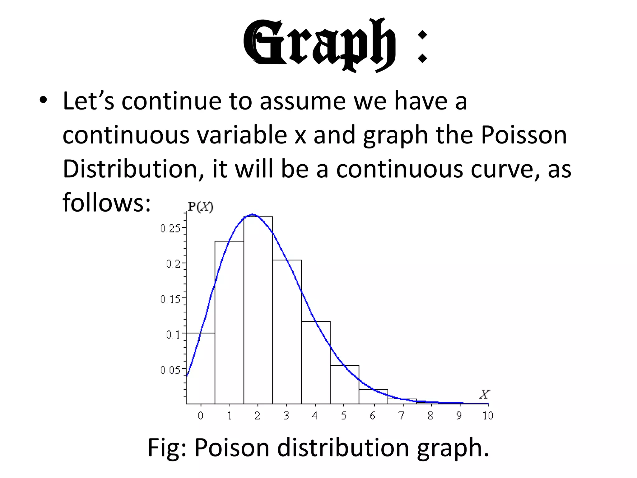 Poisson distribution | PPTX