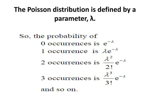 Poisson distribution | PPTX | Physics | Science