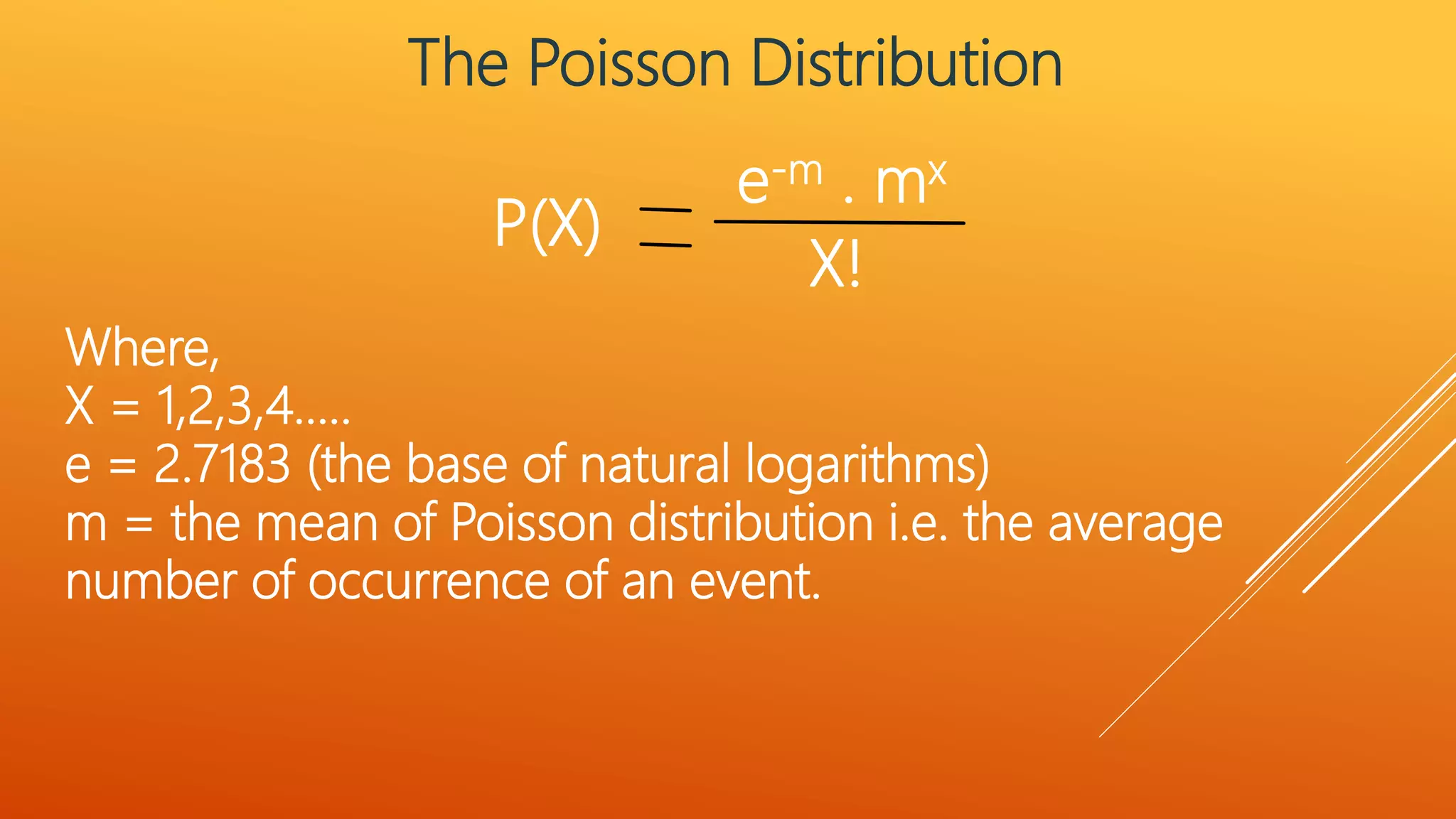 Poisson distribution | PPTX