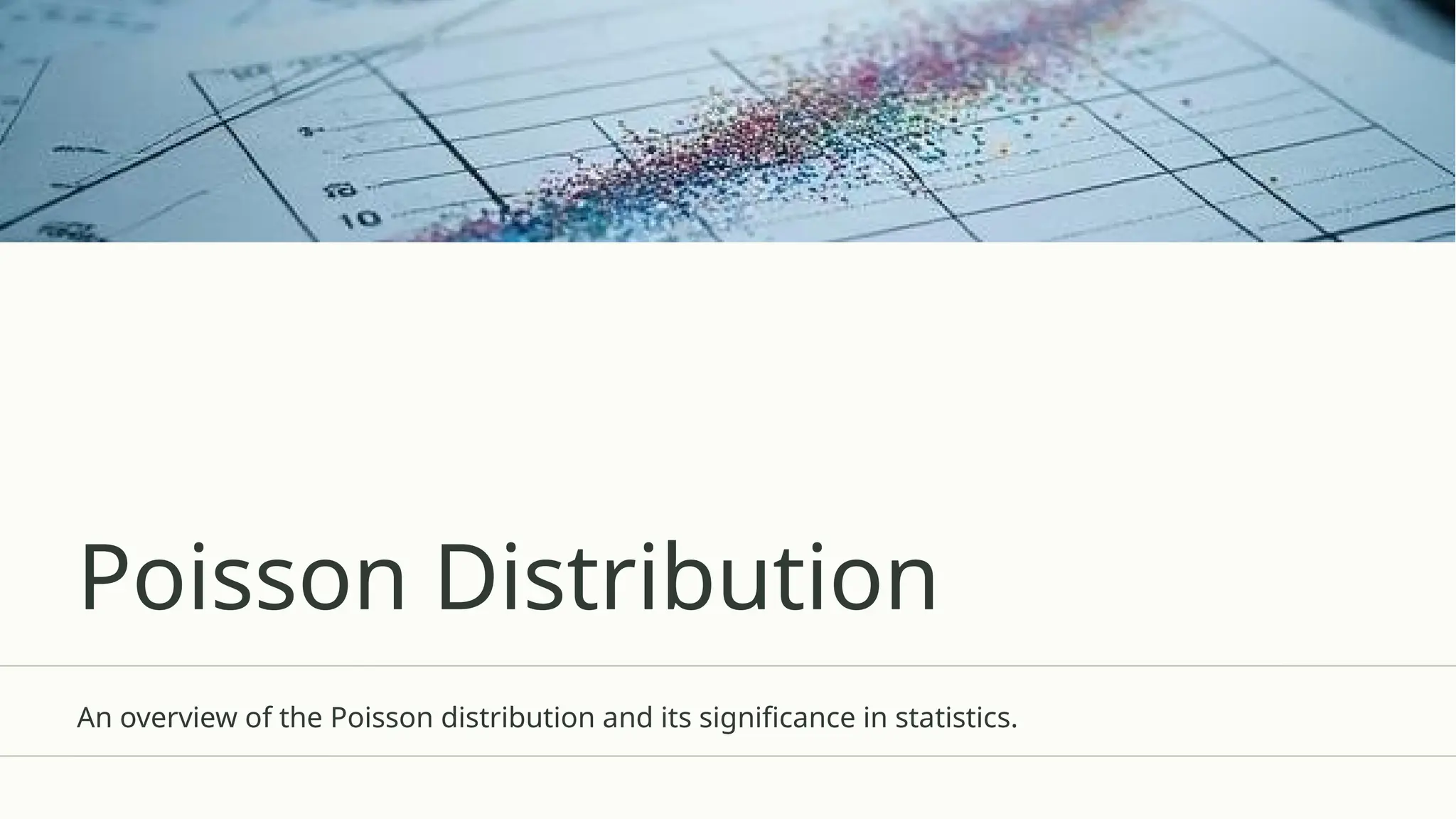 Poisson Distribution and binomial distribution | PPTX