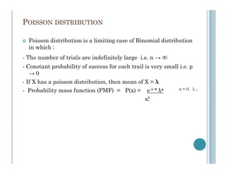 Poisson distribution business statistics | PPT