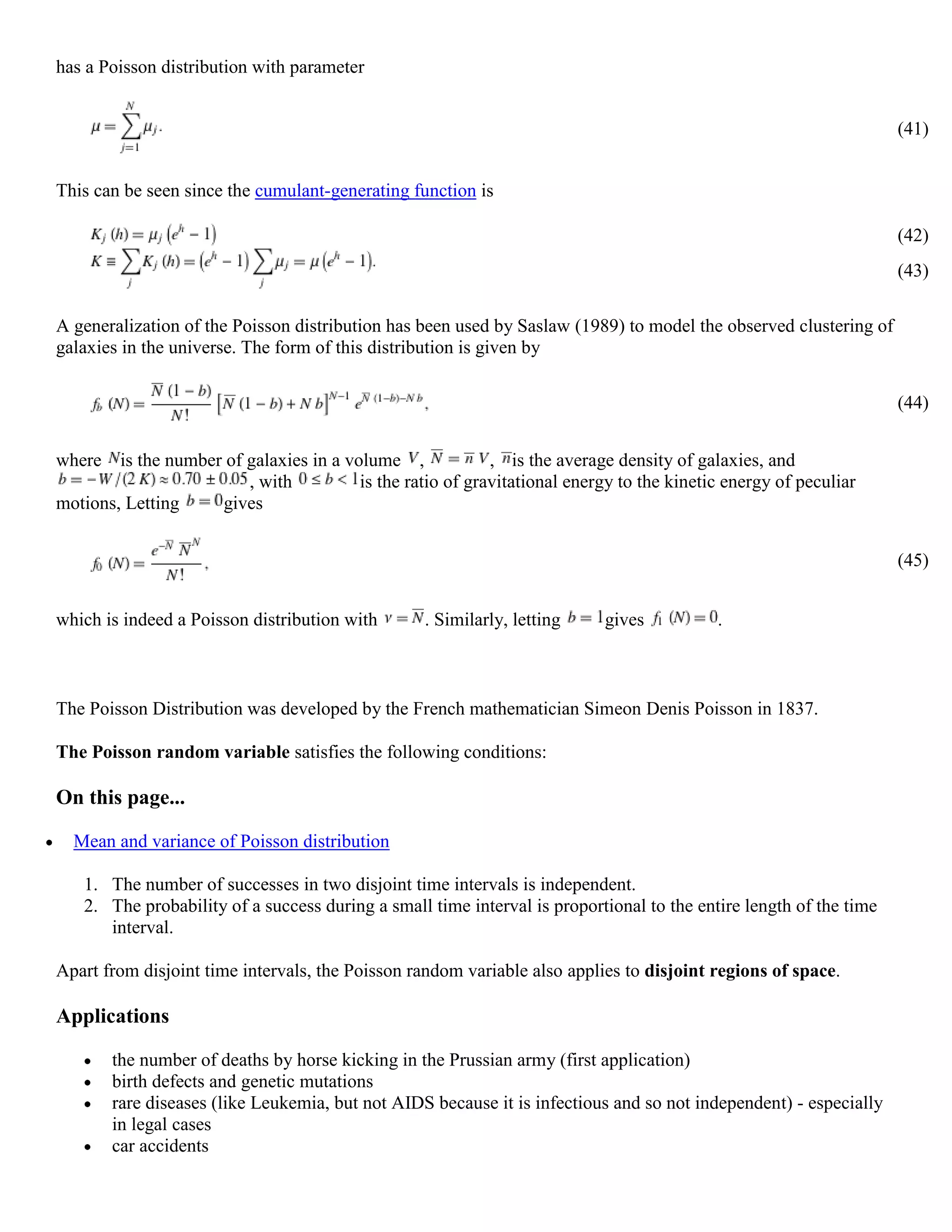 Poisson distribution jen | PDF