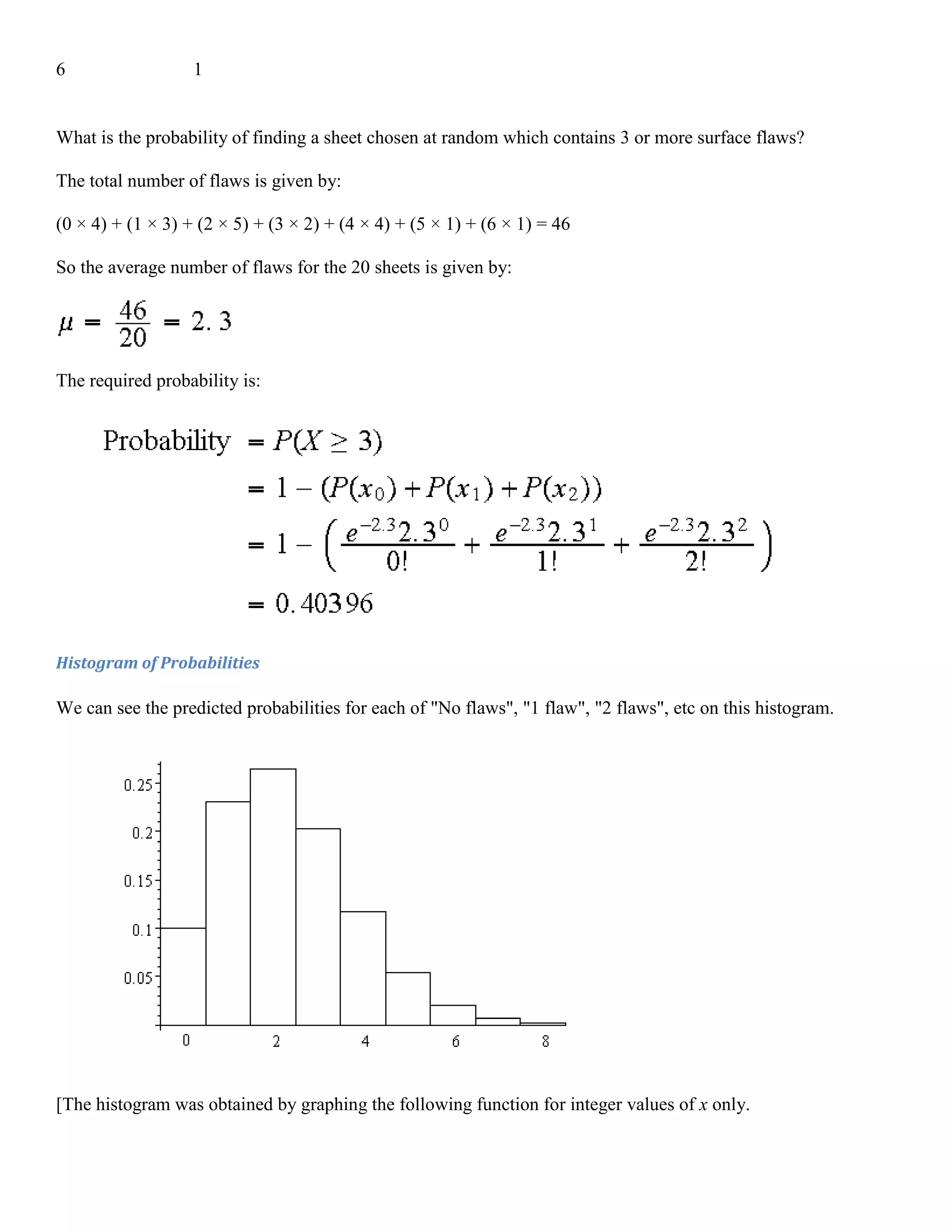 Poisson distribution jen | DOCX
