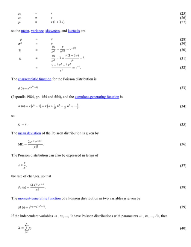 Poisson distribution jen | PDF