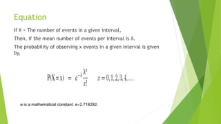 Poisson distribution assign | PPTX