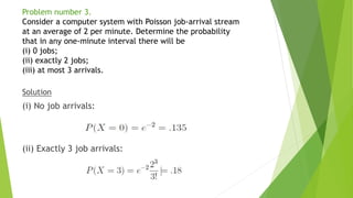 Poisson distribution assign | PPTX | Physics | Science