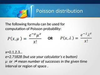 Poisson distribution_mfcs-module 5ppt.pptx