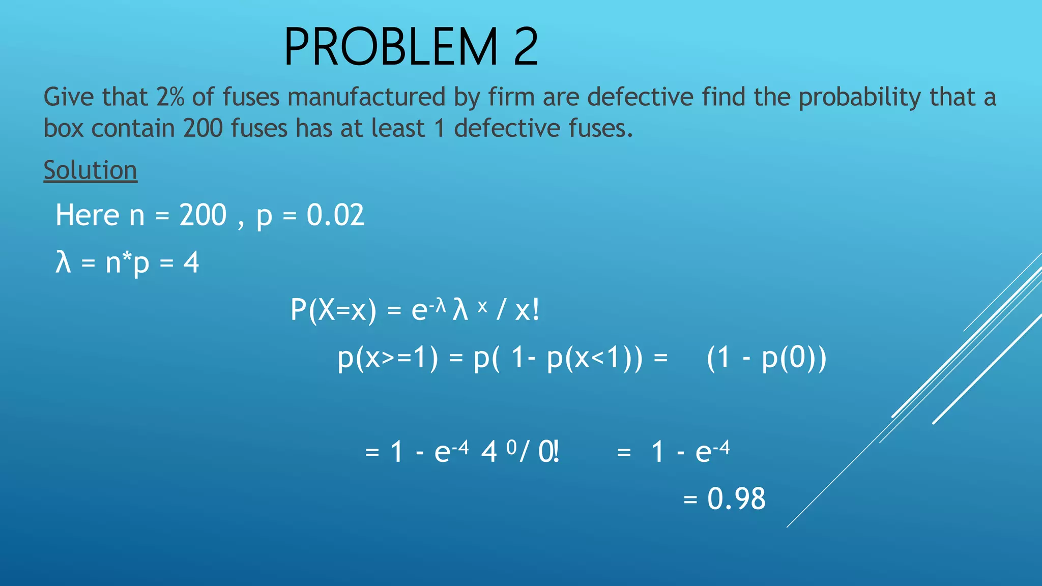 Poisson distribution presentation | PPT
